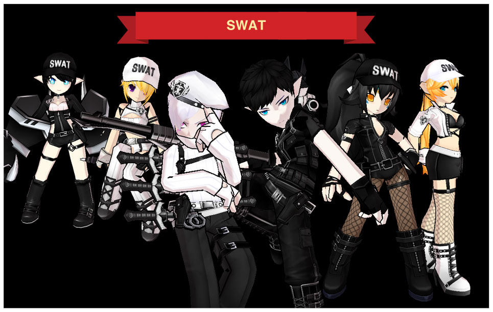 SWAT - Encore Premium Costume Package - Black Weekend